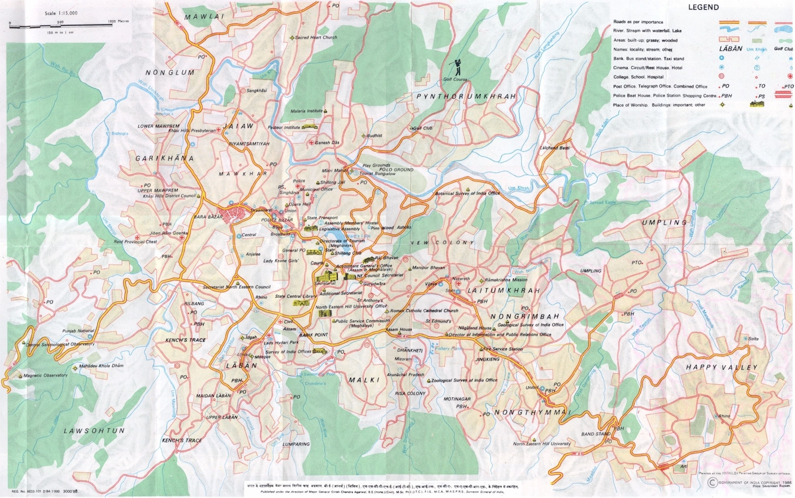Where Is Shillong In India Map - Map